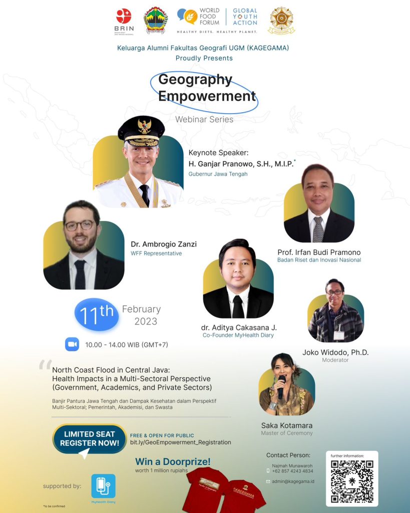 [Call for Participants] Geography Empowerment Webinar Series – Fakultas Geografi