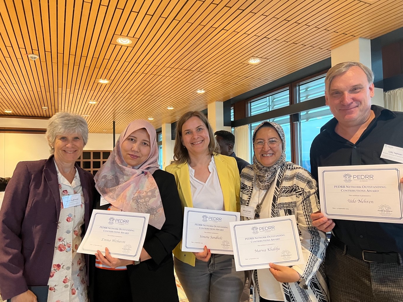 Lecturer Activities: 5th Partnership for Environment and Disaster Risk ...