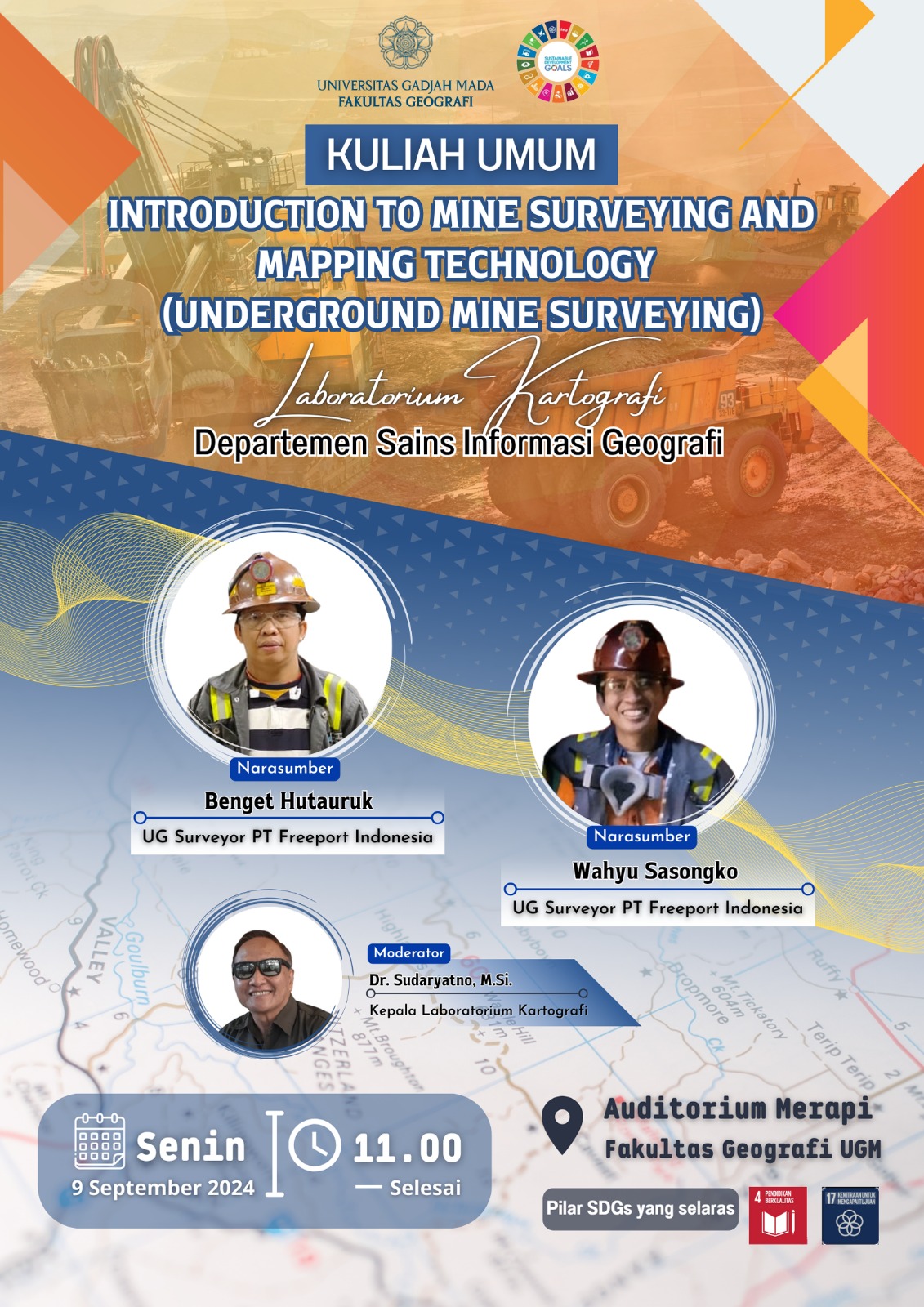Kuliah Umum Introduction to Mine Surveying and Mapping Technology ...